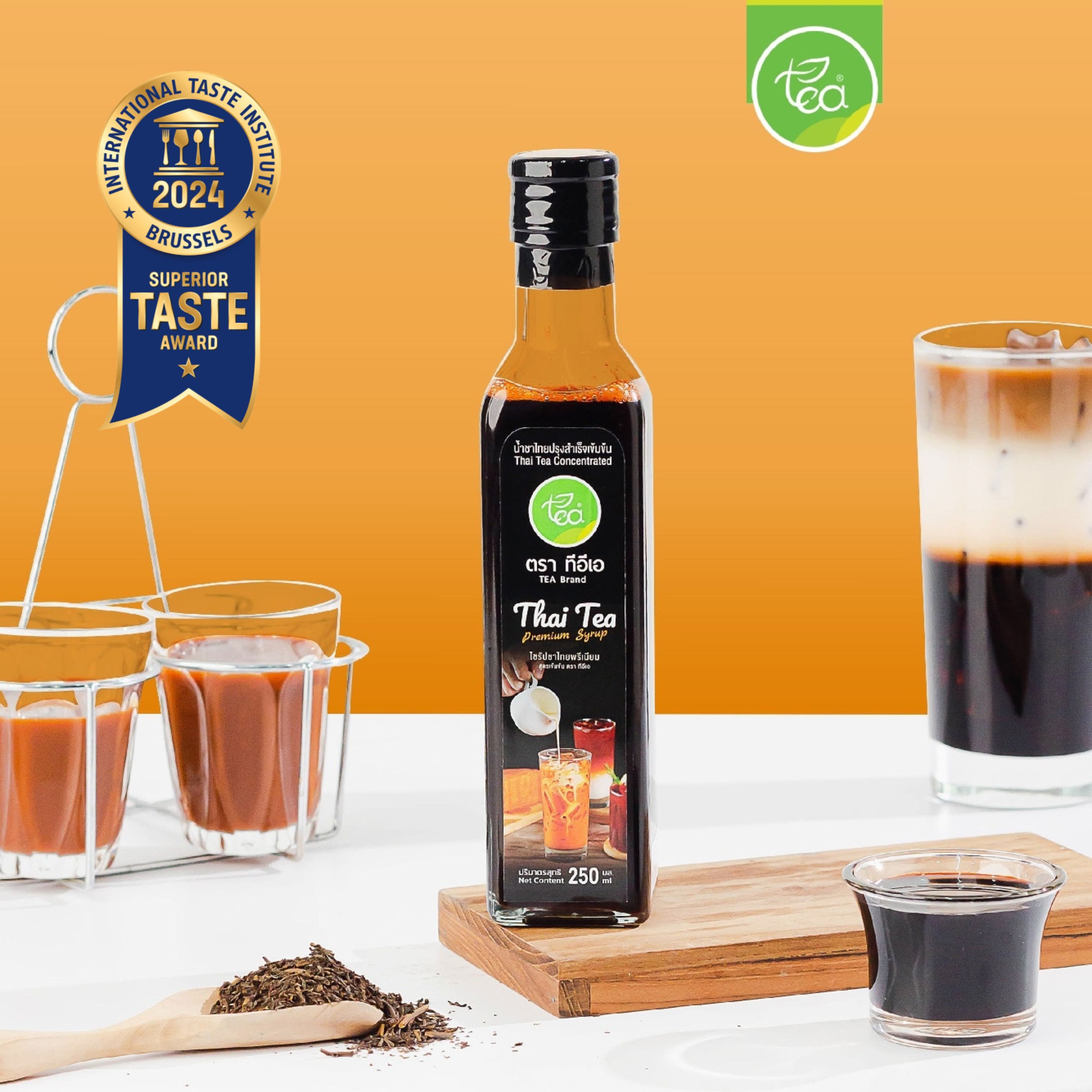 ไซรัปชาไทย ไซรัป Syrup พรีเมี่ยม สูตรเข้มข้น ชานม ชาเย็น สูตรต้นตำรับ พร้อมชง Thai Tea Premium ...